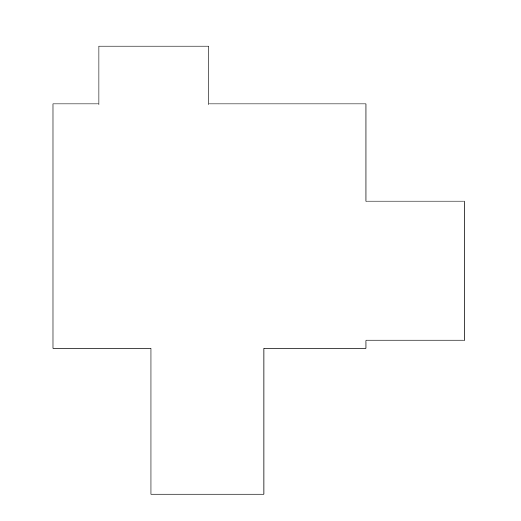 Split A Polygon Composed Of Multiples Of Degree Angles Into