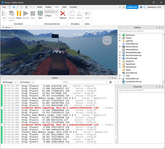 Error Exception While Signaling Must Be A LuaSourceContainer