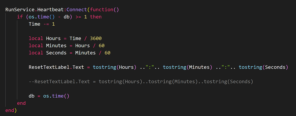 Need Help With Hour Minute And Second Timer Scripting Support