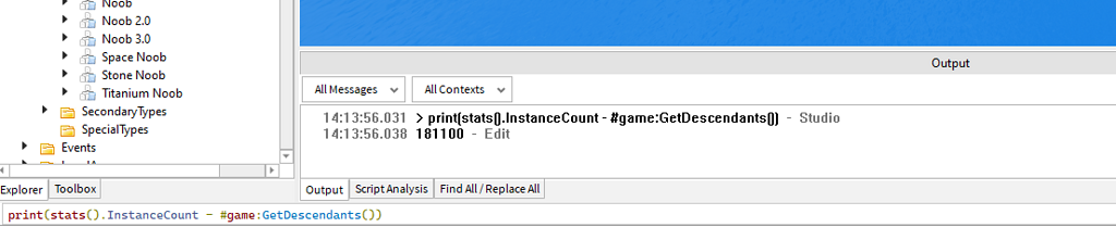 Massive Number Of Nil Instances Scripting Support Developer Forum