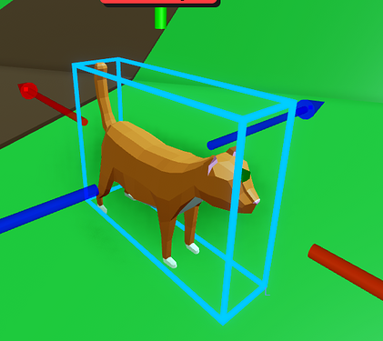 Welded Unanchored Model Jumping Moving Around Building Support