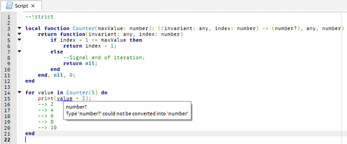 For Loops Should Always Assume Indexer Is Non Nil For Strict
