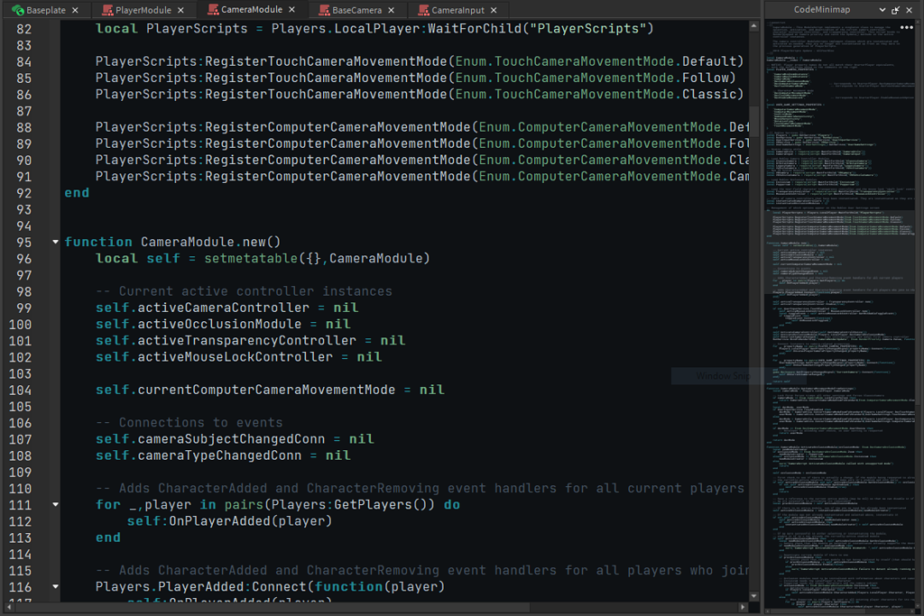 Code Minimap Plugin Creations Feedback Developer Forum Roblox