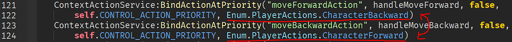 Invert Movement Scripting Support Developer Forum Roblox