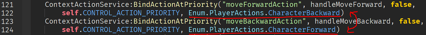 Invert Movement Scripting Support Developer Forum Roblox