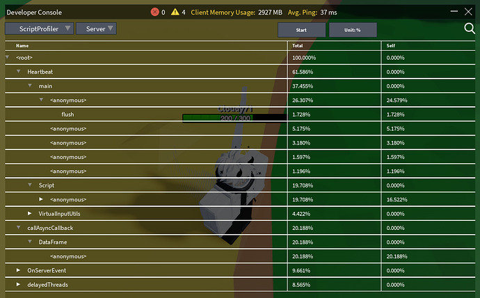 Servers Crashing After Script Rate Goes Over S Scripting Support Developer Forum