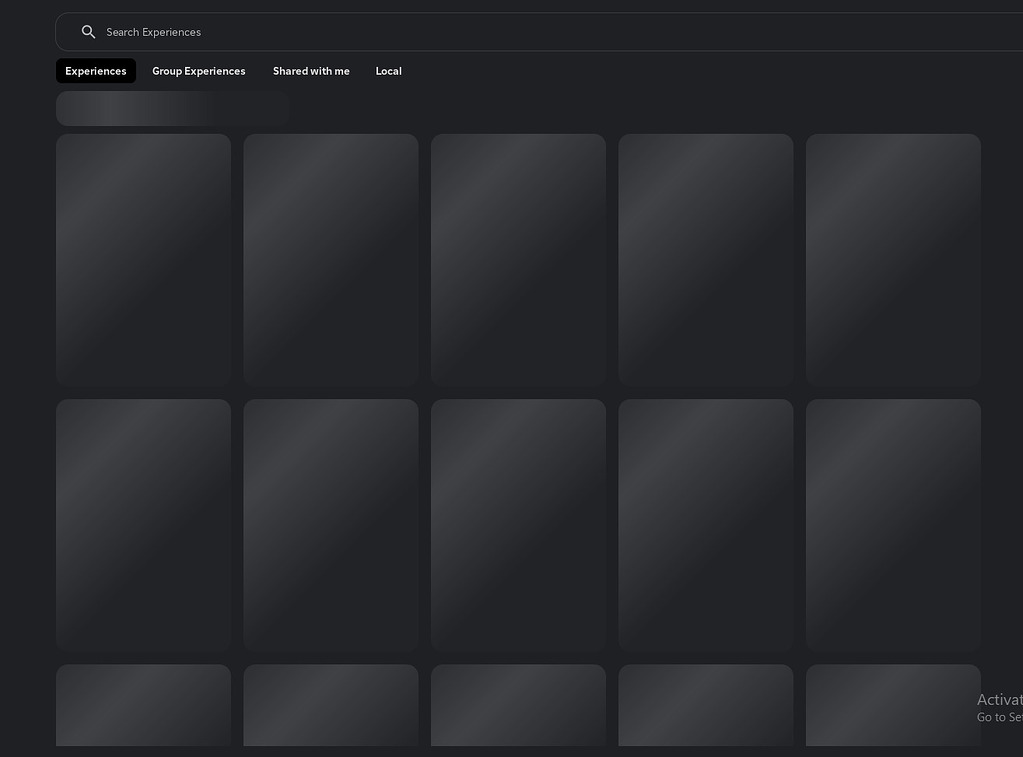 Robloxs New Studio Ui Is Forever Stuck Searching It Doesnt Load