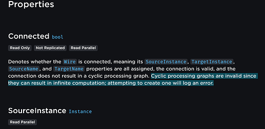 What Is Invalid Wire Connection Duplicate Or Recursive Scripting