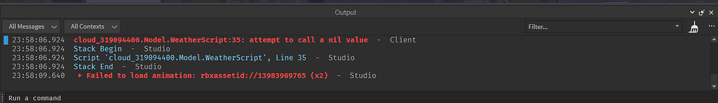 Why Is My Animation Not Playing Scripting Support Developer Forum