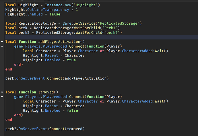 Highlight Player By Command Scripting Support Developer Forum Roblox