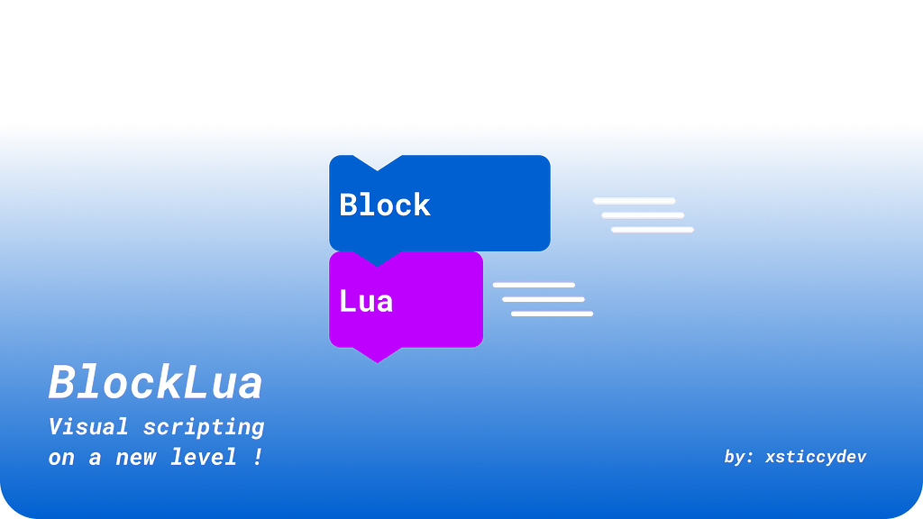 Blocklua The Blazingly Fast Visual Scripting Plugin For Roblox Code
