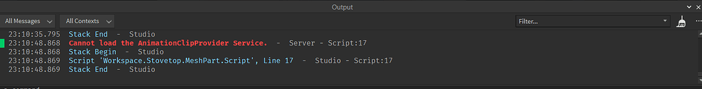 Problem With Playing Animation Scripting Support Developer Forum