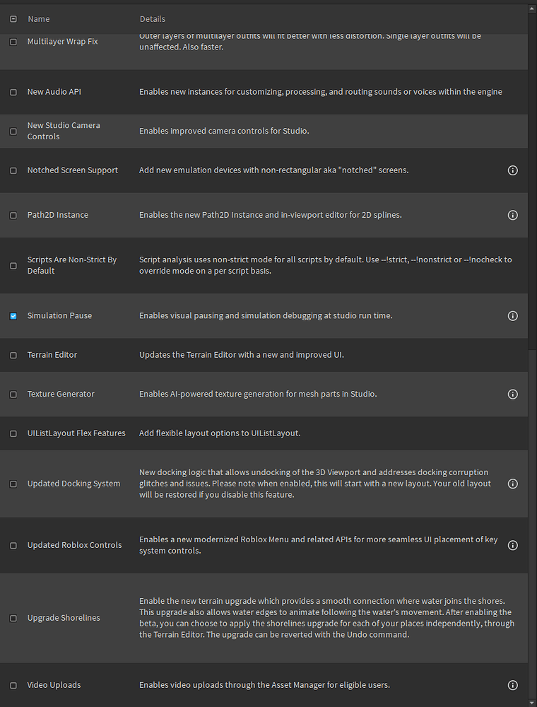 UI Element Selection Bug Studio Bugs Developer Forum Roblox