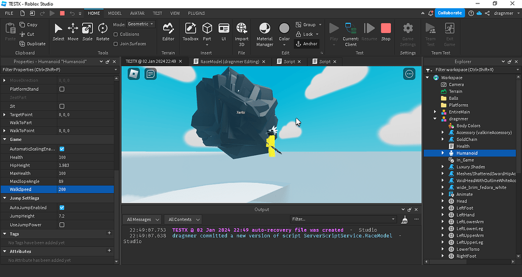Cloning Player S Character Scripting Support Developer Forum Roblox