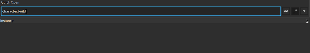 Searching For A Keyword In Scripts Randomly Freezes Studio Infinitely