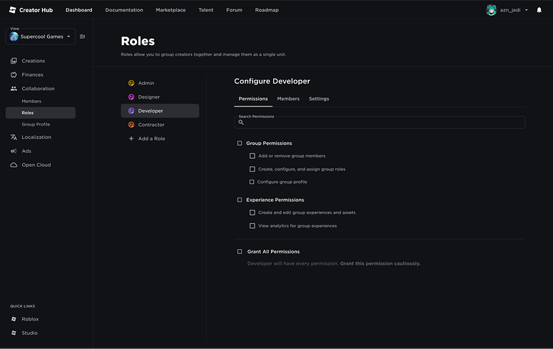 Groups Now In Creator Hub With New Roles And More Beta Announcements Developer Forum