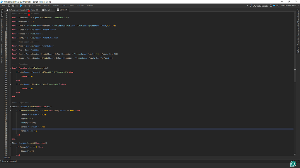Tweened Part Movement Not Replicating From Server To Client Scripting