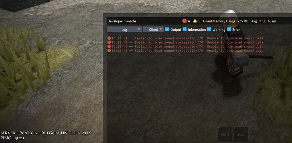 Server Info Not Displaying Accurate Info Scripting Support