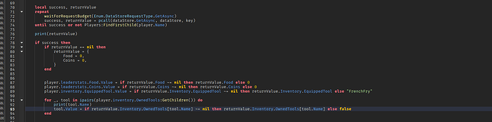 Anyone Know Why It Says ServerScriptService Player Data 93 Attempt To