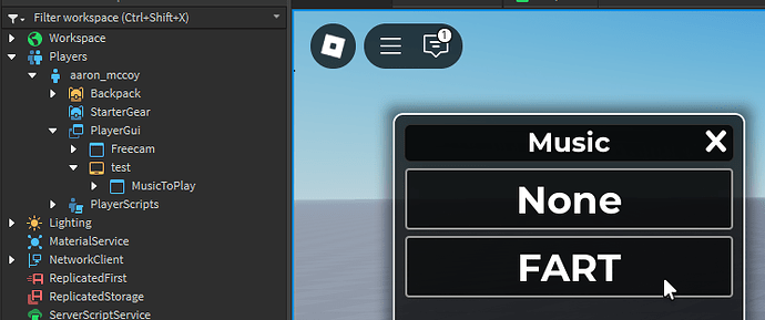 Cloning A ScreenGui With A Parent Object From Server To Client S