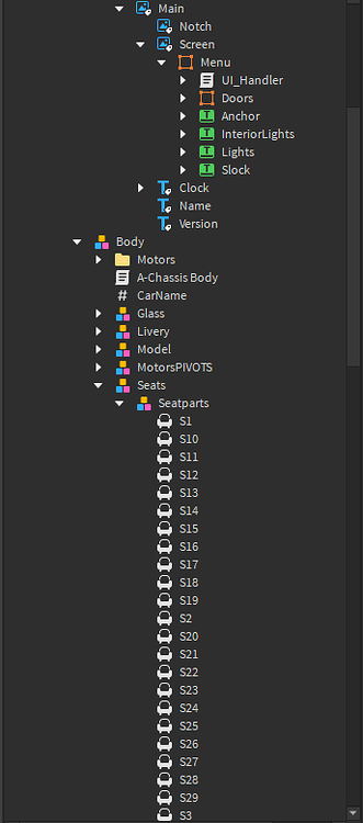 Vehicle Seat Lock Script Not Working Scripting Support Developer