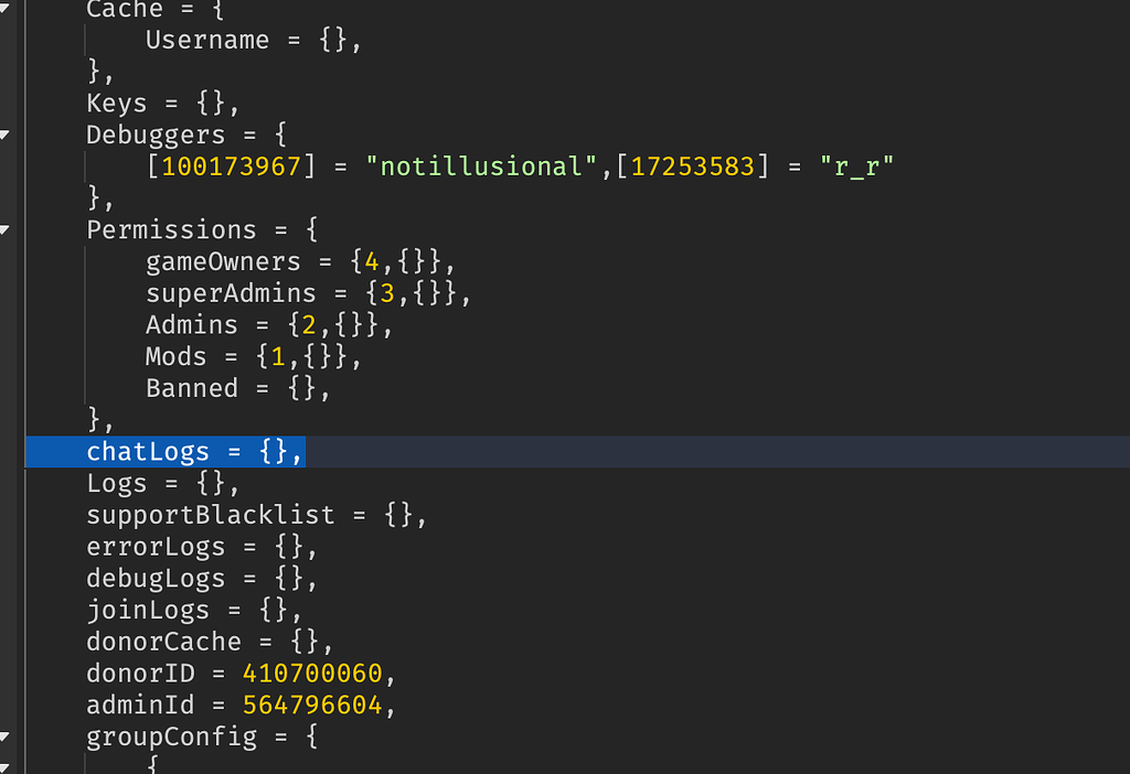 Getting Player Logs From A Server Table Scripting Support Developer
