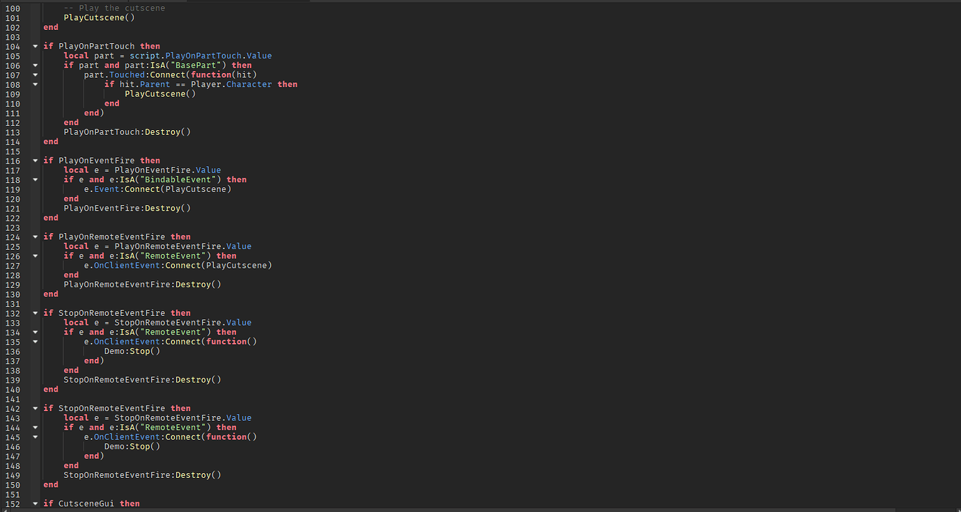 Cutscene Isn T Working Please Help Scripting Support Developer