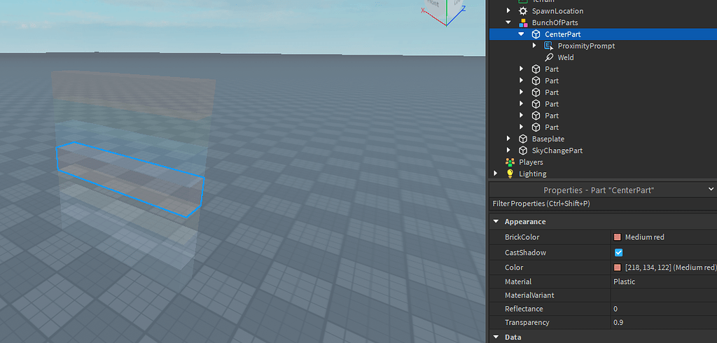 Learning Tweens Materials Issue Scripting Support Developer Forum