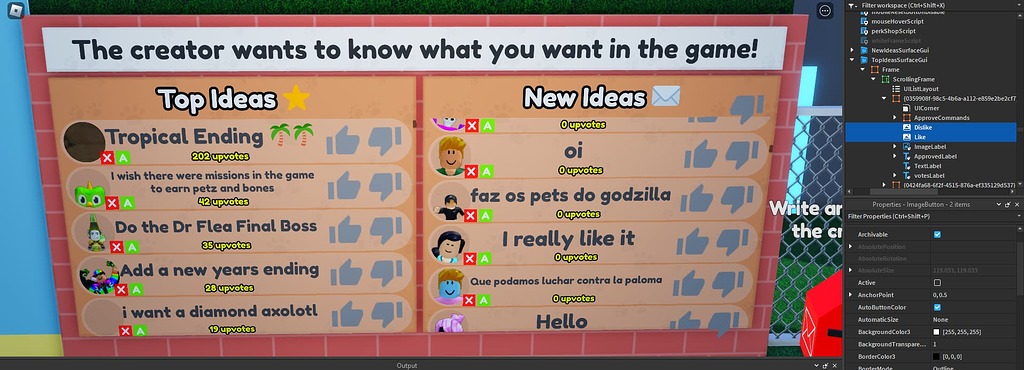 Mousebutton Down Not Working On Mobile For Button Inside Scrollingframe And Surfacegui