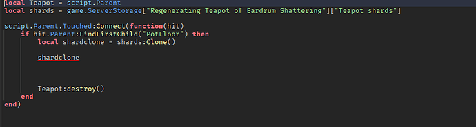 Help Needed For Destroyed Parts Position Scripting Support