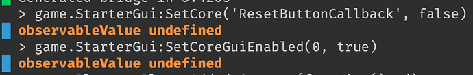 ObservableValue Undefined Warning In Output Window Studio Bugs