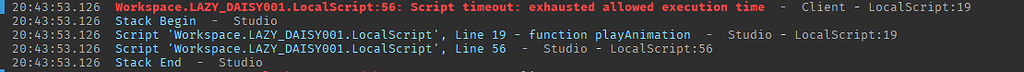 Having Trouble With CFrame Animation Scripting Support Developer