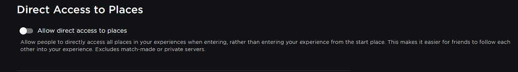 How To Make It So That Players Cannot Join A Place From Their Firends