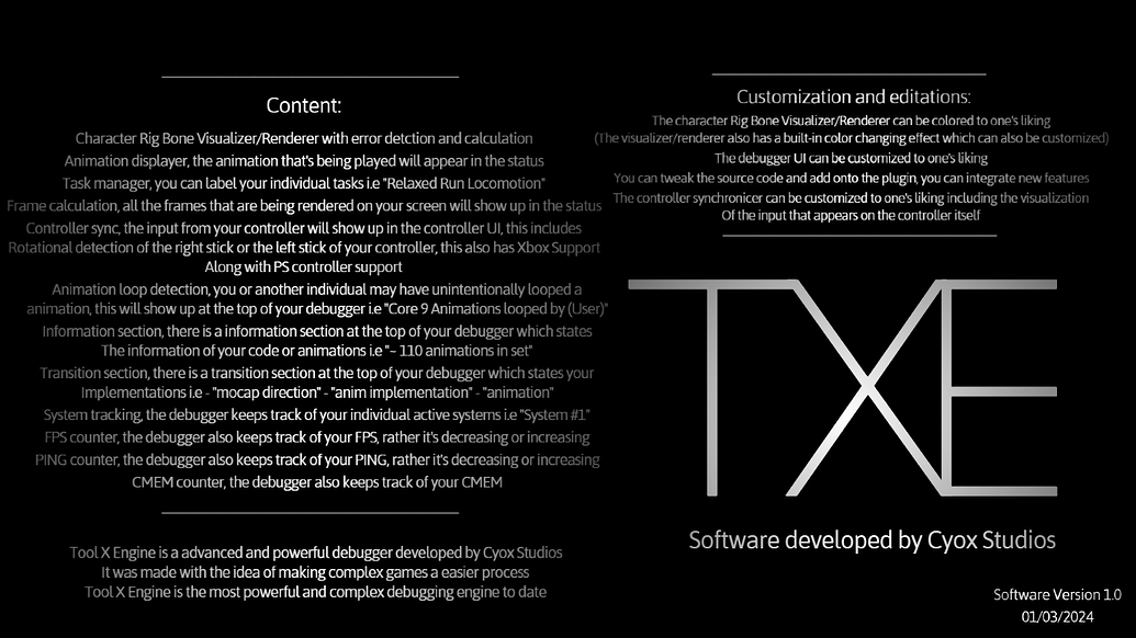 Tool X Engine The Most Advanced And Powerful Debugger To Date