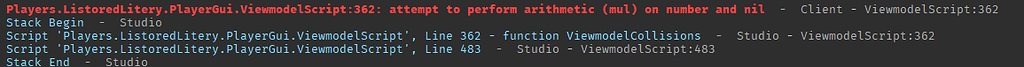 SOLVED Need Help With Weapon Collision Scripting Support