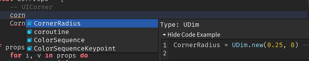 Update Autocomplete For Properties Roact And Fusion Community