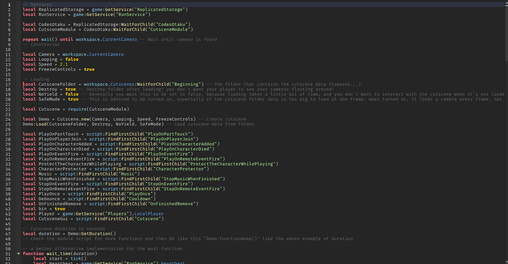 Cutscene Isn T Working Please Help Scripting Support Developer