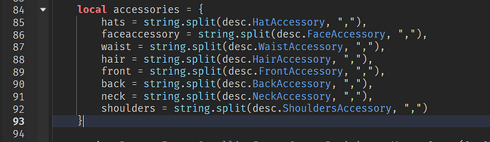Equipping Faces And Hats Getting Error Scripting Support Developer
