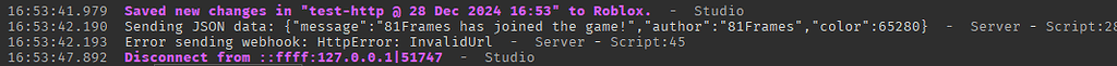 HttpError InvalidUrl When Attempting To Send To Cloudflare Worker
