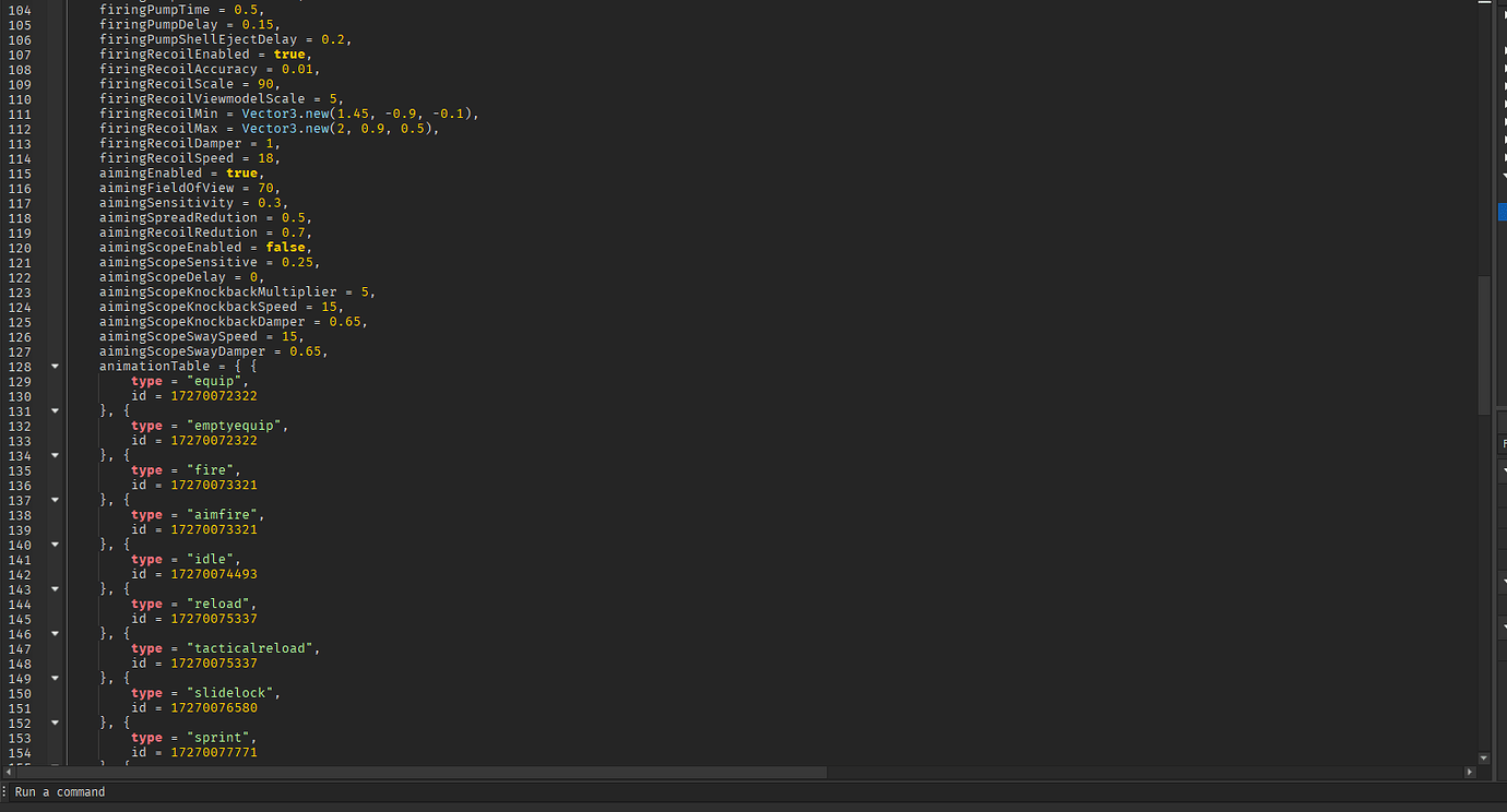 Gun Equip Camera Movement Automatically Shoot Bug Scripting Support