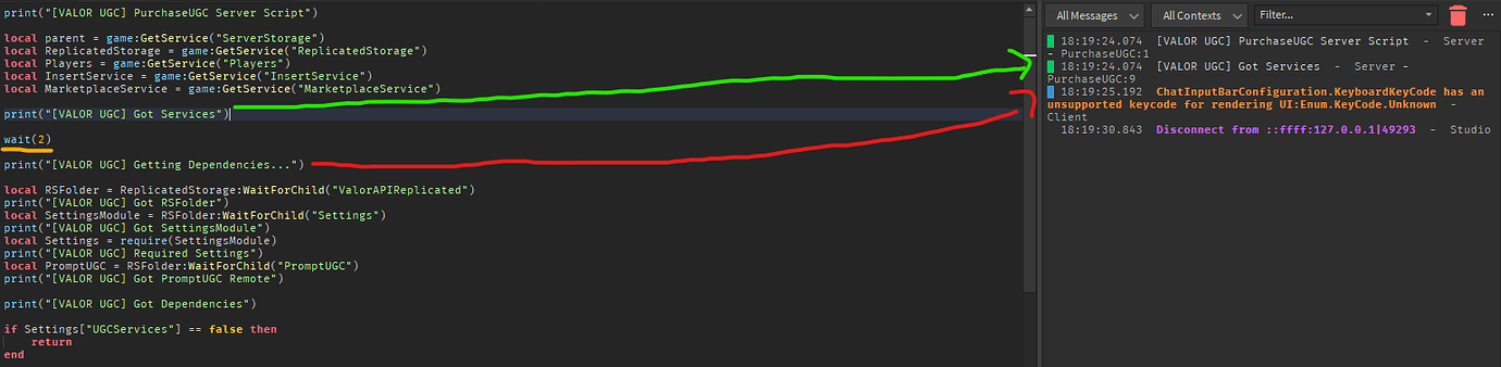 Sever Script Doesn T Always Run Scripting Support Developer Forum
