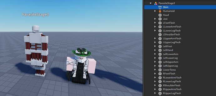 Infection Model Not Applying Clothing Scripting Support Developer