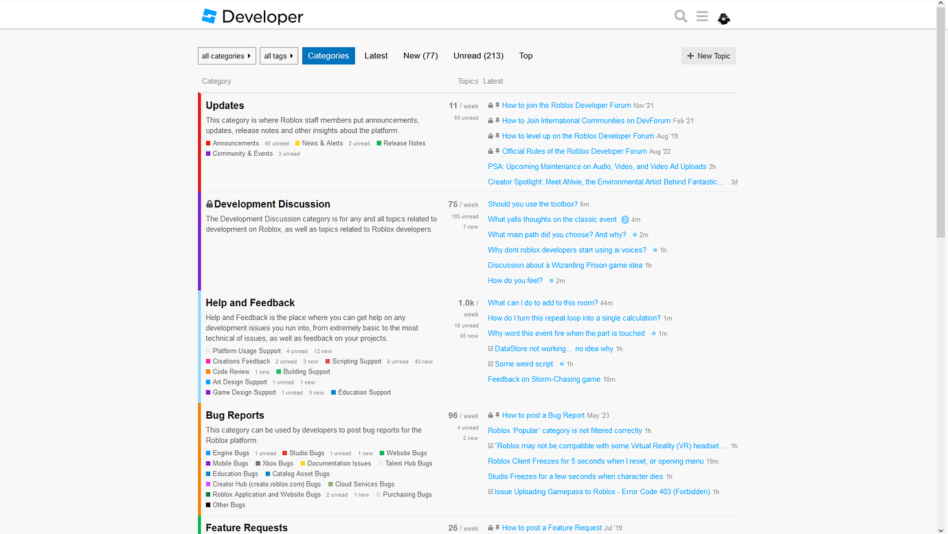 Old DevForum Theme Devforums Stylus Theme Community Resources
