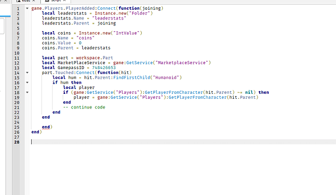 Gamepass Not Working As Its Not Giving The Currency Scripting Support
