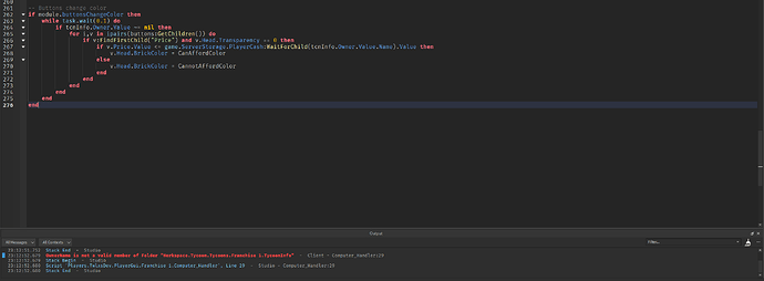 I Have No Clue Why This Code Is Not Working NO ERRORS Scripting