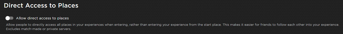 How To Make A Restricted Place Scripting Support Developer Forum