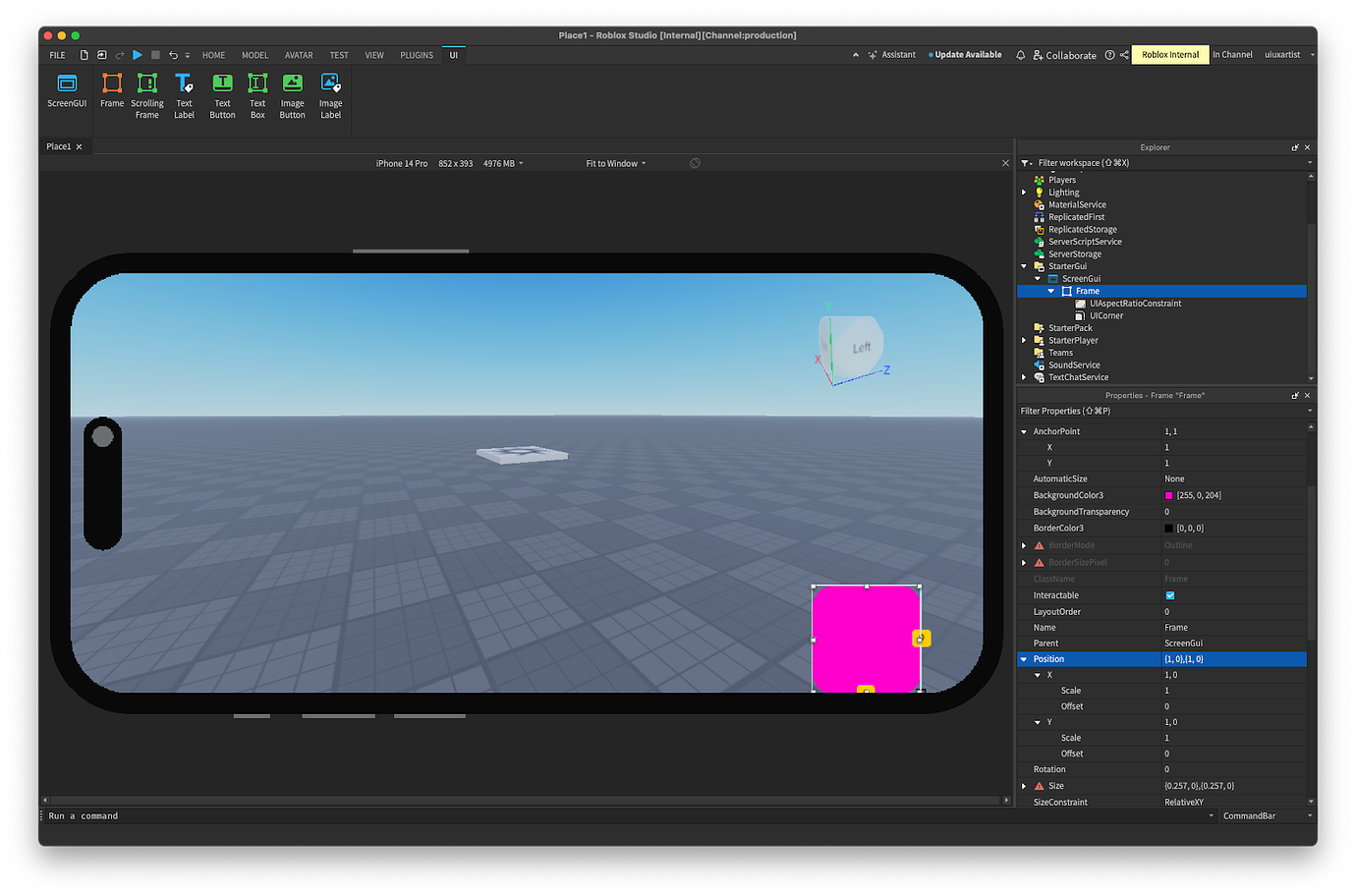 Designing UI Tips And Best Practices Roblox Staff Developer Forum
