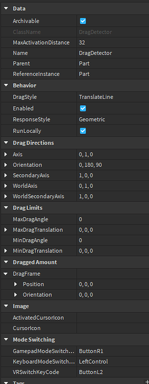 Help With Making Collisions For Drag Detectors Scripting Support