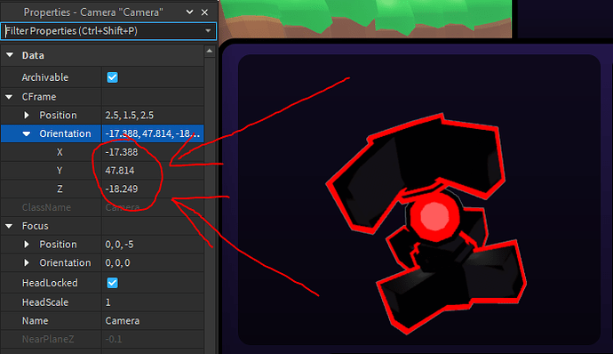 Can T Set CFrames Orientation To What I Want It To Be Have Been Trying