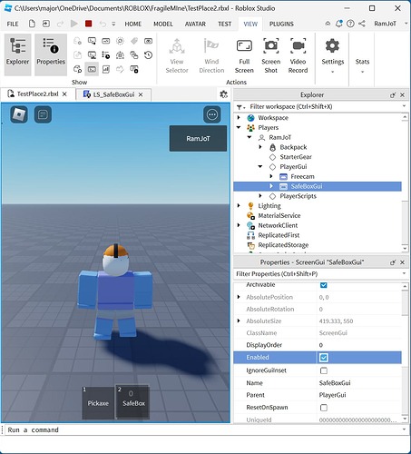 UI Screengui With Scaled Frame Does Not Hold Its Position Scripting